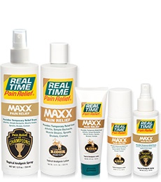 Products Page | Real Time Pain Relief